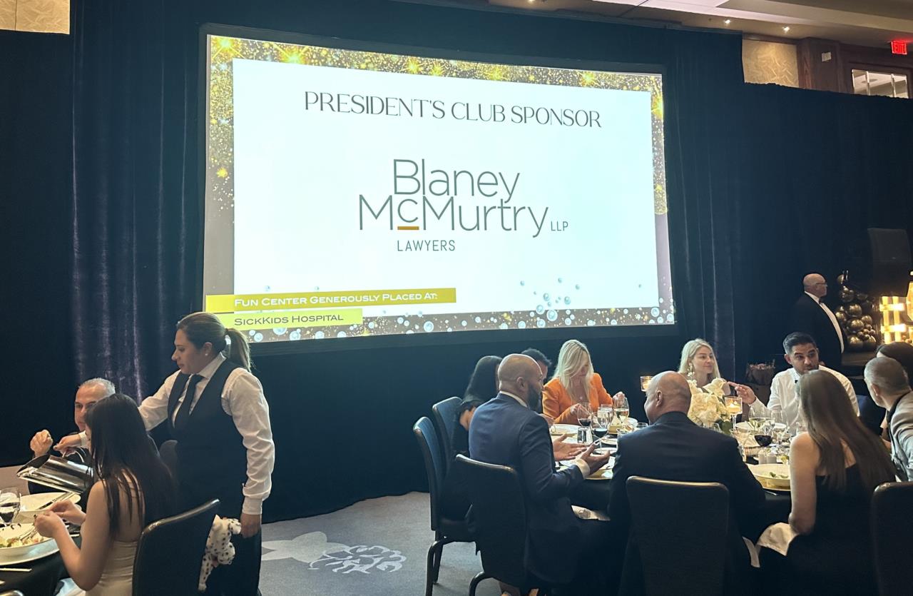 Starlight Insurance Gala 2024 - Blaney McMurtry LLP